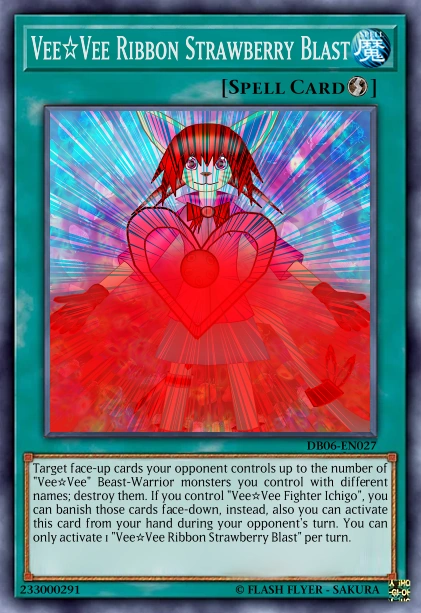 Vee☆Vee Ribbon Strawberry Blast | Sakurapedia Wiki | Fandom