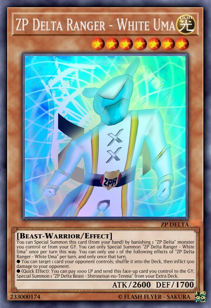 ZP Delta Ranger - White Uma | Sakurapedia Wiki | Fandom