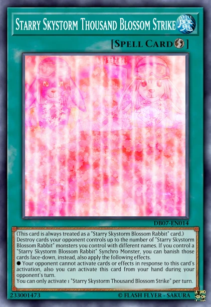 Starry Skystorm Thousand Blossom Strike | Sakurapedia Wiki | Fandom