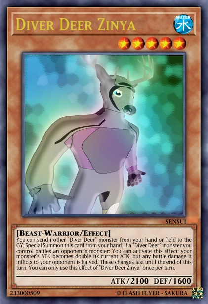 Diver Deer Zinya | Sakurapedia Wiki | Fandom