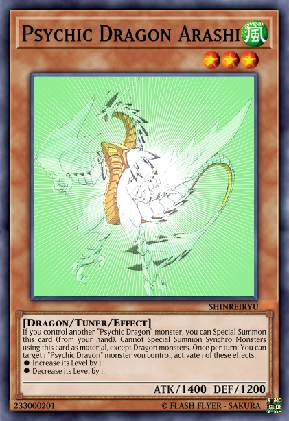 Psychic Dragon Arashi | Sakurapedia Wiki | Fandom