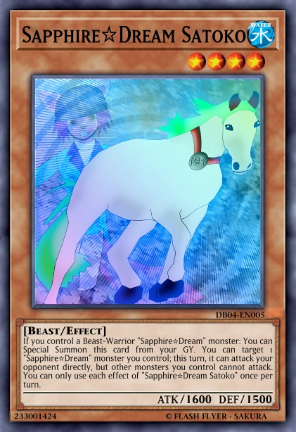 Sapphire☆Dream Satoko | Sakurapedia Wiki | Fandom