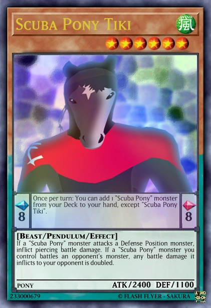 Scuba PONY Tiki | Sakurapedia Wiki | Fandom