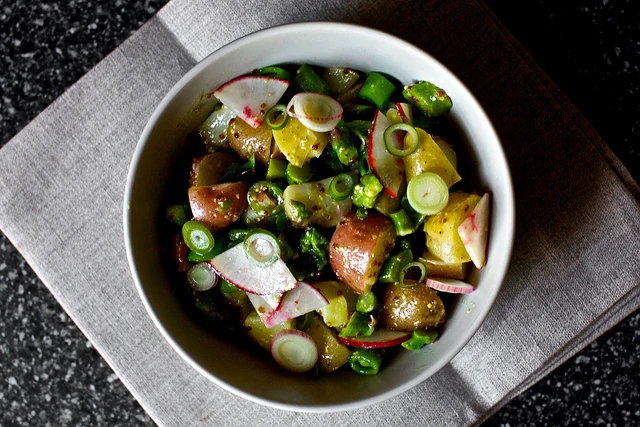 Spring salad with new potatoes | Salt and Pepper Wiki | Fandom