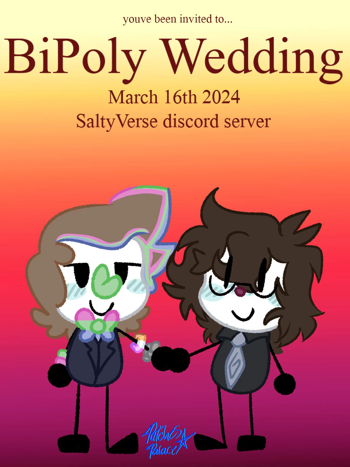BiPoly Wedding | The Saltyverse Wiki | Fandom
