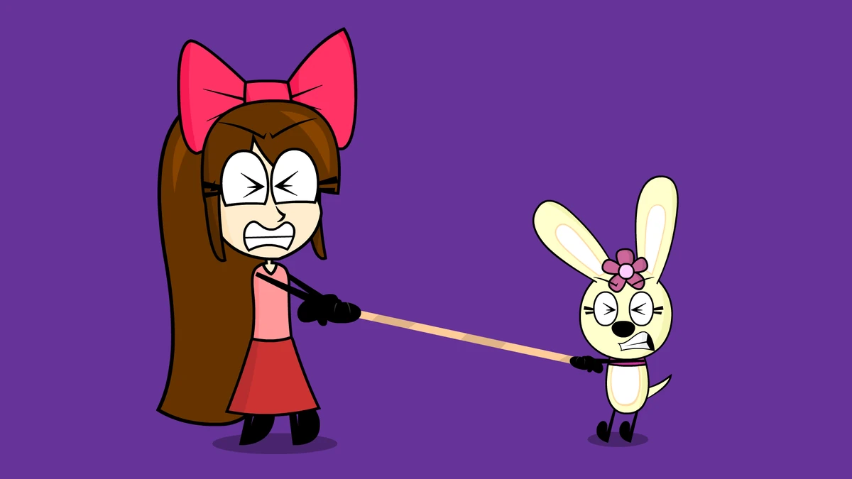 Sisterly Tug-Of-War Calamity | Sam Henson Works Wiki | Fandom