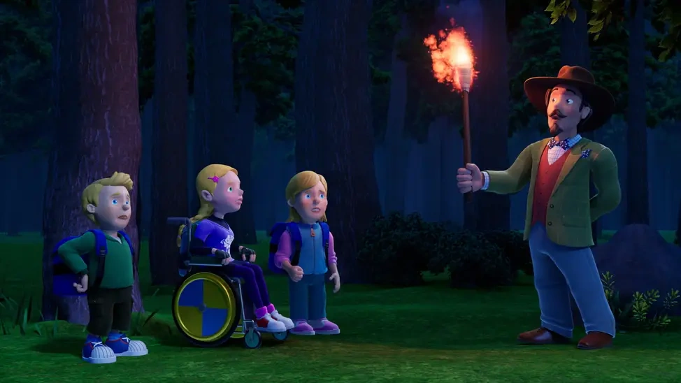 Starożytna ścieżka Pontypandy | Strażak Sam Wiki | Fandom