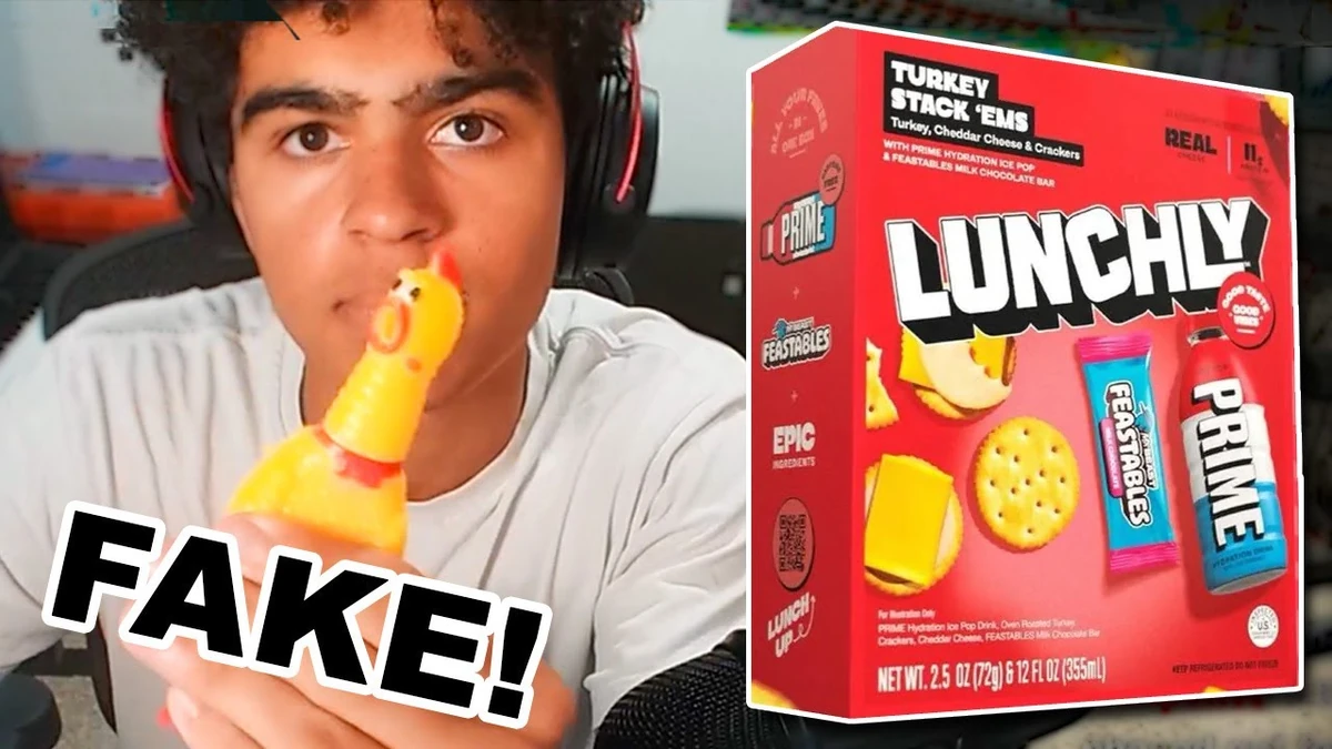 I made a fake mrbeast Lunchly for kingsammelot | Samme Wiki | Fandom