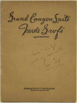 Grand Canyon Suite (Ferde Grofe) | Sampled Big Band Music Wiki | Fandom