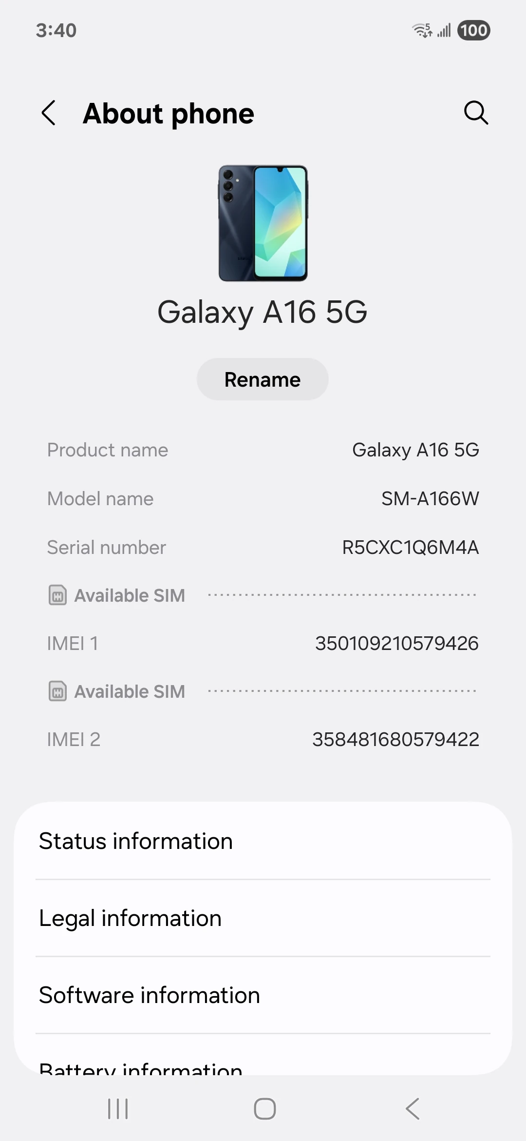 Software Information | Samsung Wiki | Fandom