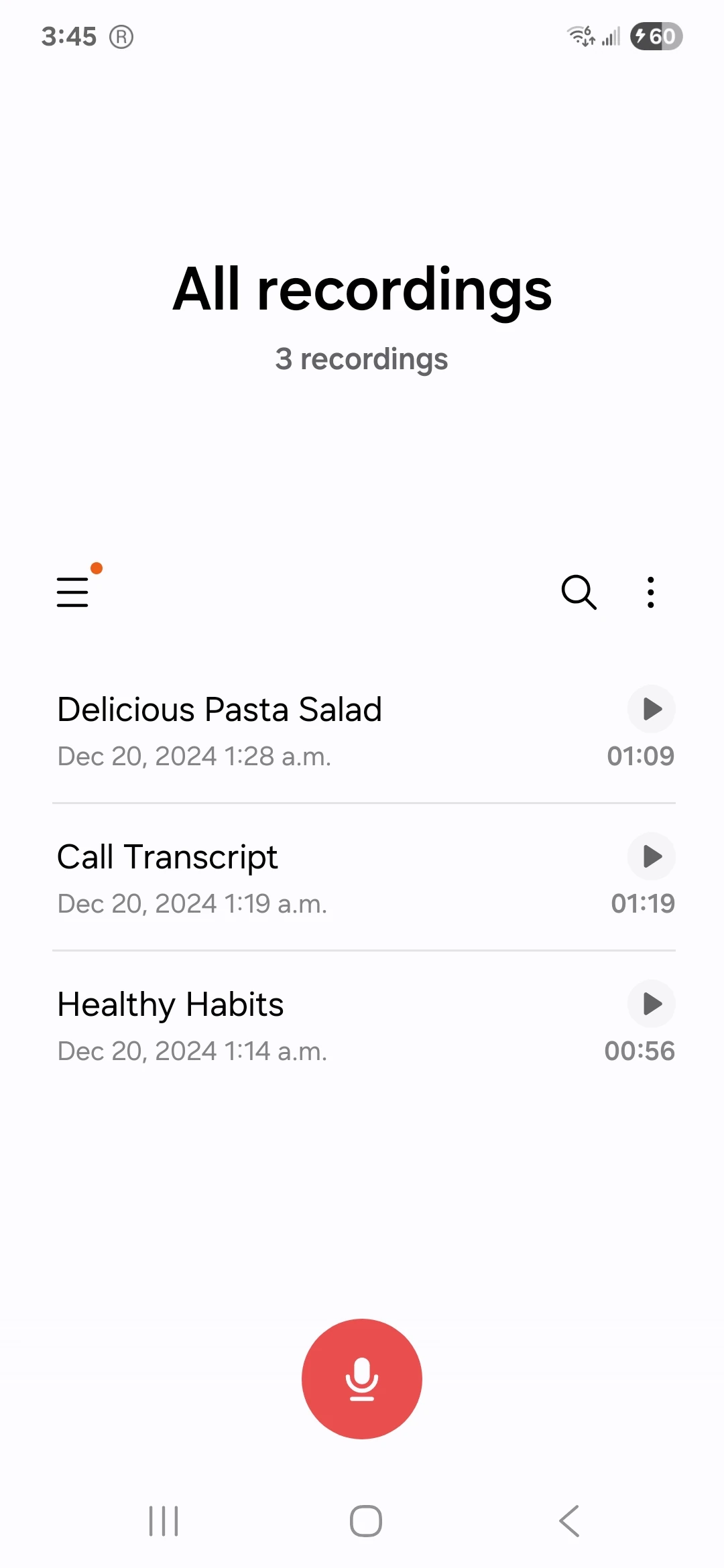 Voice Recorder | Samsung Wiki | Fandom