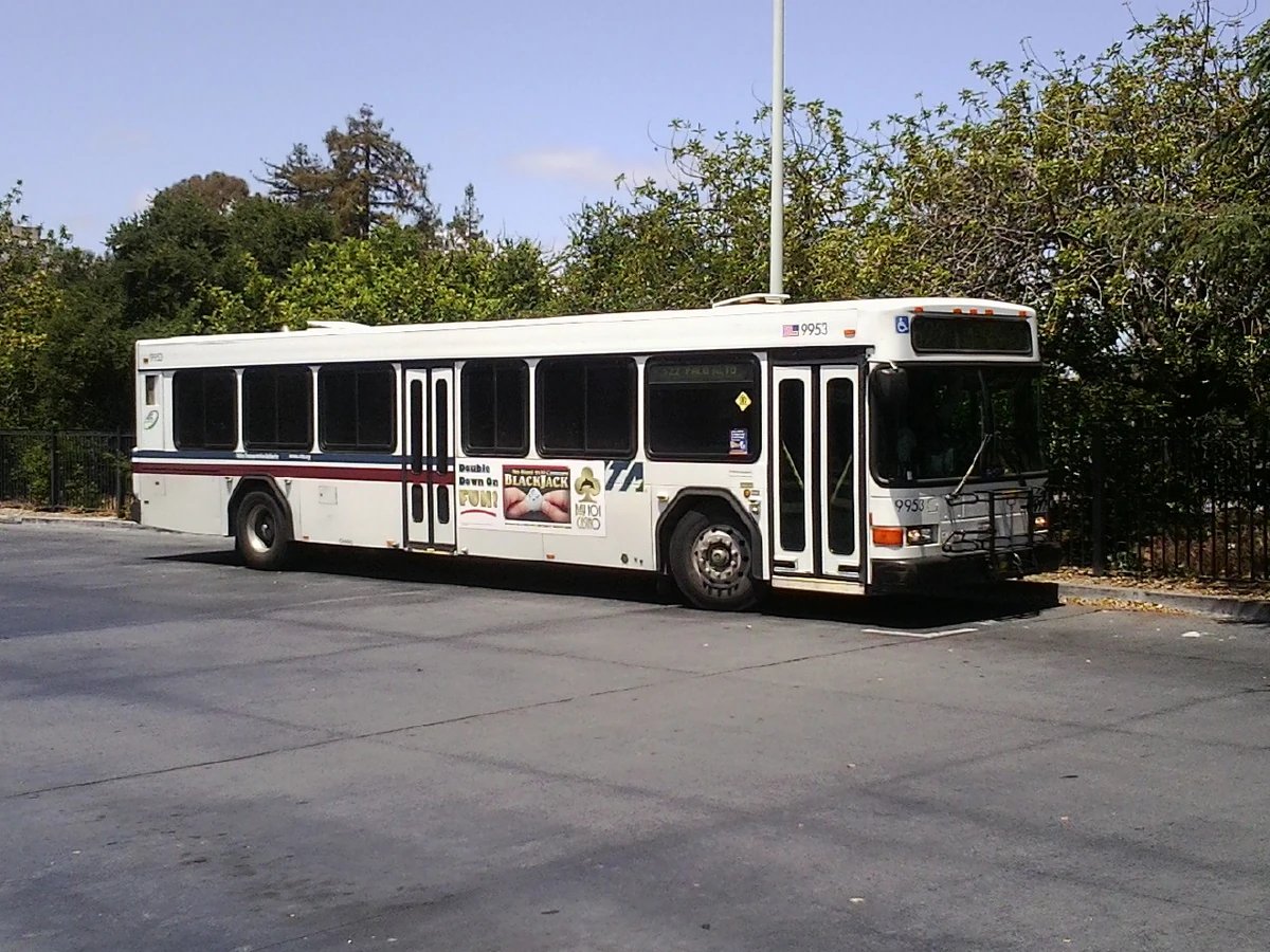 Santa Clara Valley Transportation Authority 9951-9953 | SamTrans Wiki ...