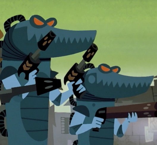 Alligator Robots | Samurai Jack Wiki | Fandom