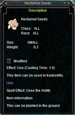 Nectarnut Seeds | Sanctuary EQ Wiki | Fandom