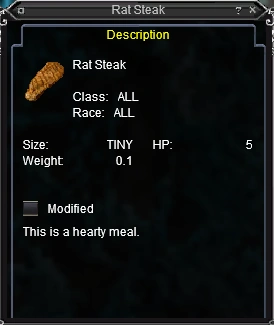 Rat Steak | Sanctuary EQ Wiki | Fandom