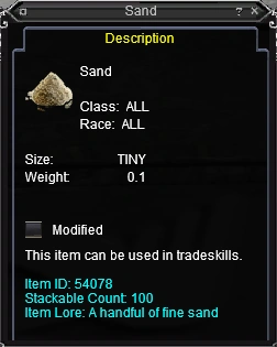 Sand | Sanctuary EQ Wiki | Fandom