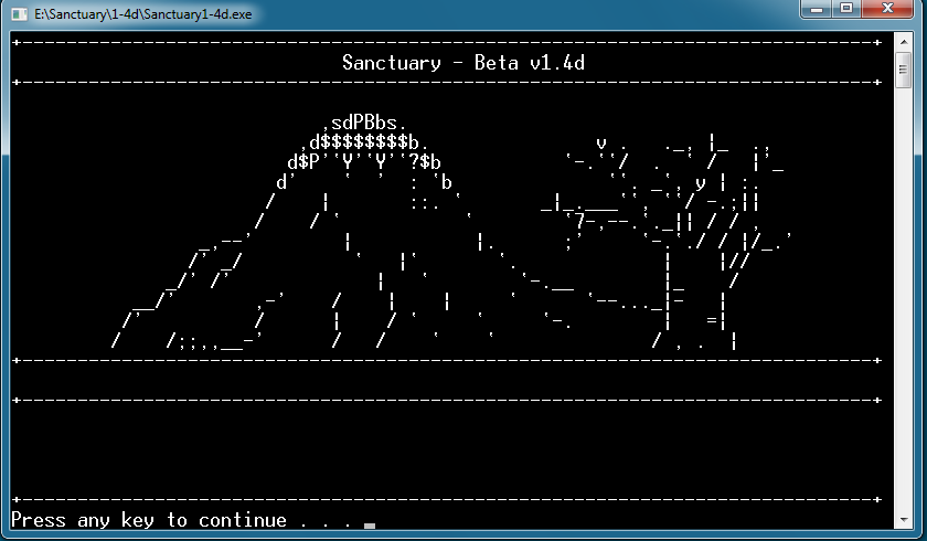 Welcome Screen | SanctuaryRPG Wiki | Fandom