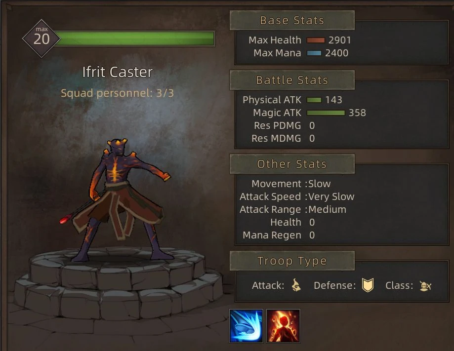 Ifrit Caster | Sands of Salzaar Wiki | Fandom