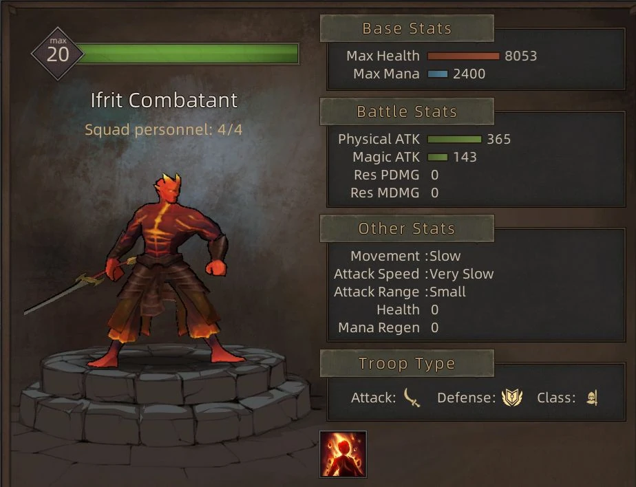 Ifrit Combatant | Sands of Salzaar Wiki | Fandom