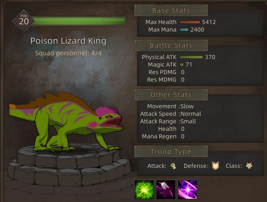 Poison Lizard King | Sands of Salzaar Wiki | Fandom