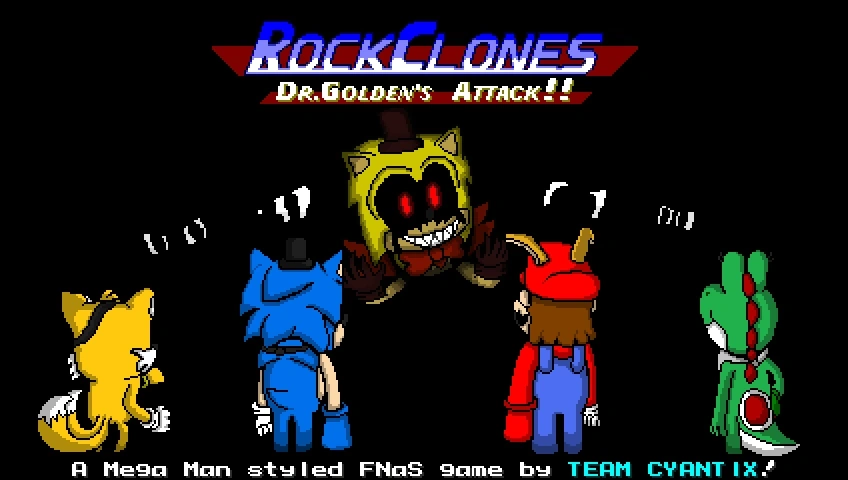 RockClones: Dr. Golden's Attack!! | FNaS Wiki | Fandom