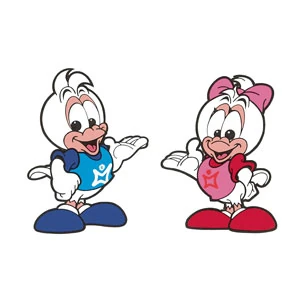 Poppo and Cuccu | Sango Mini Brans Wiki | Fandom