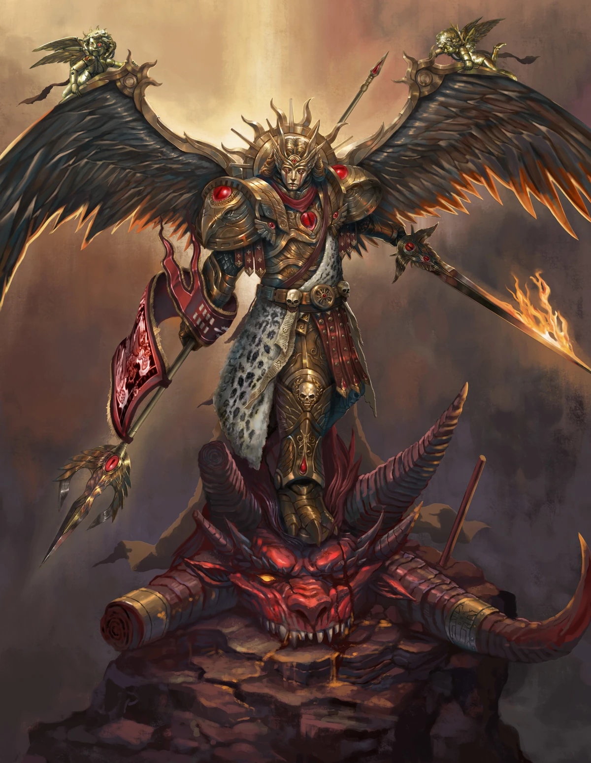 Sanguinius | Sanguinian Heresy - An Alternate 40k Timeline Wiki | Fandom