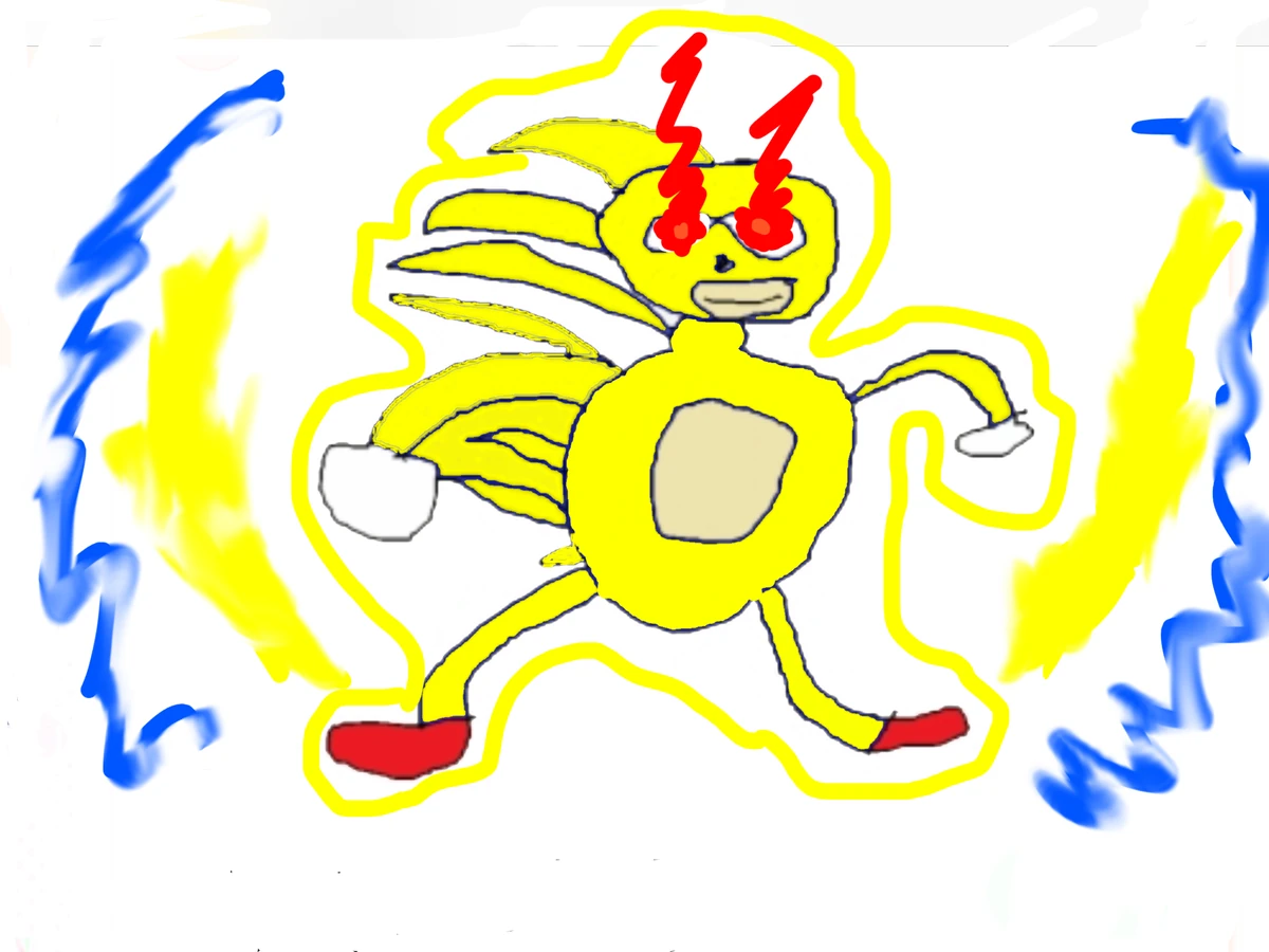 Supr Spedblitz Sanic | Sanic Hegehog Wiki | Fandom