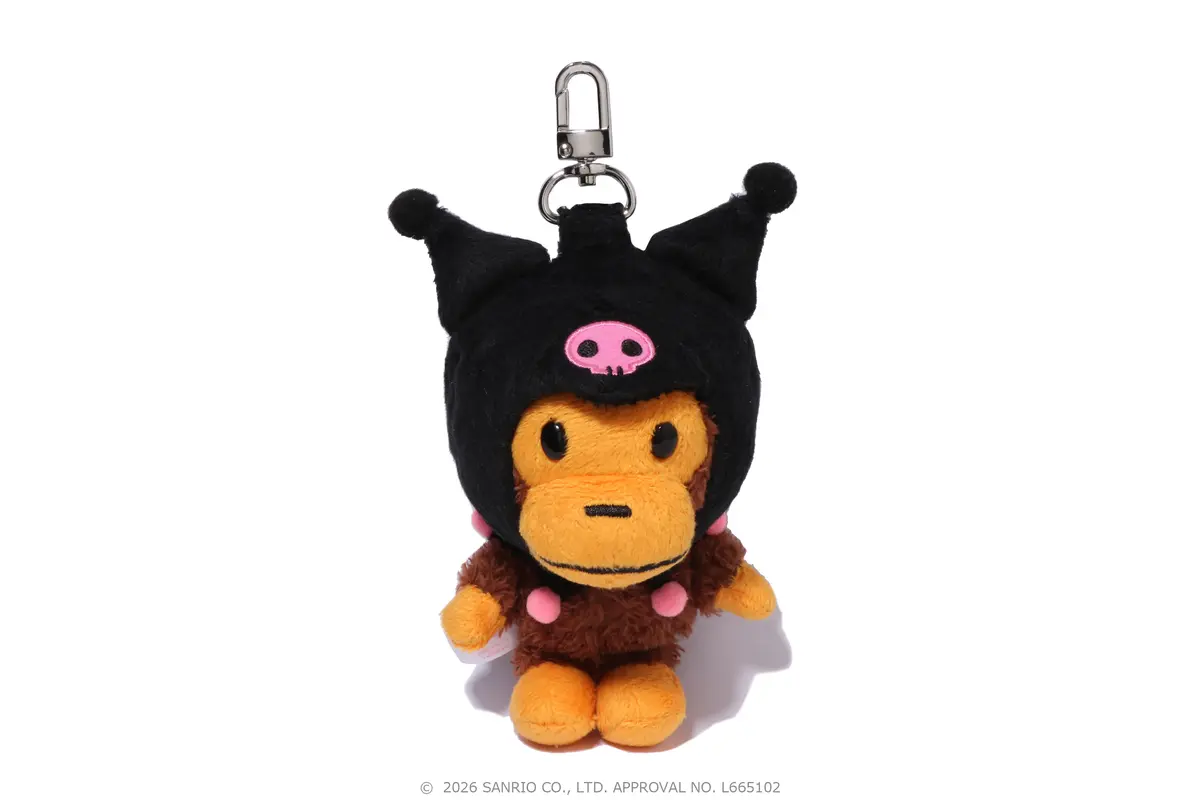 BAPE X Kuromi Plushie Keychain | Sanrio Merch Wiki | Fandom