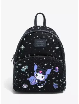 Kuromi Crystal Ball Glow-In-The-Dark Loungefly Mini Backpack | Sanrio ...
