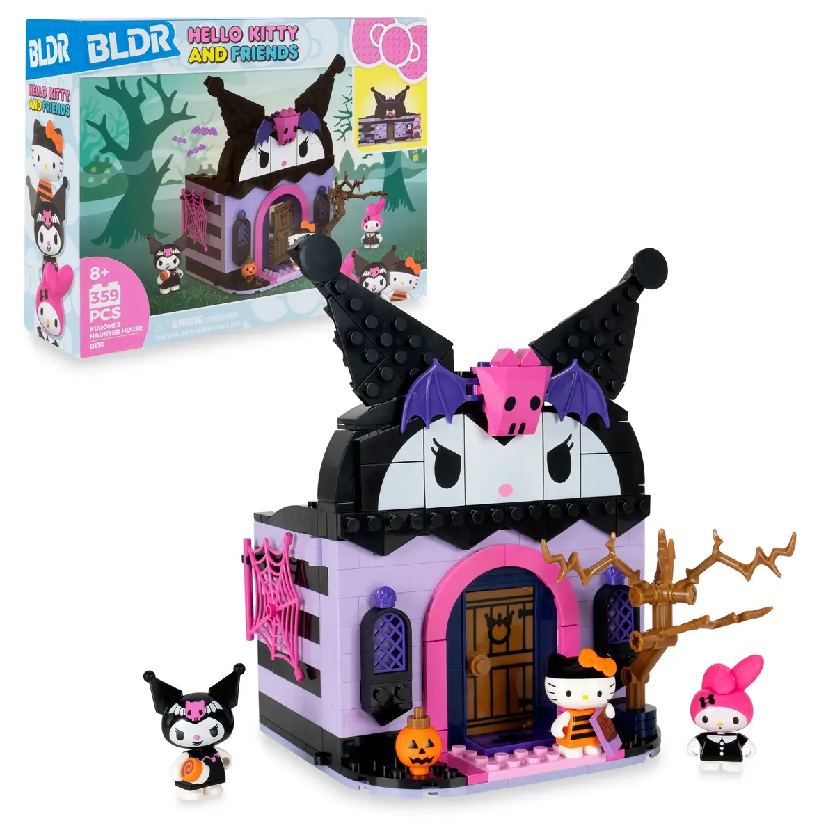BLDR Kuromi’s Haunted House Building Set | Sanrio Merch Wiki | Fandom