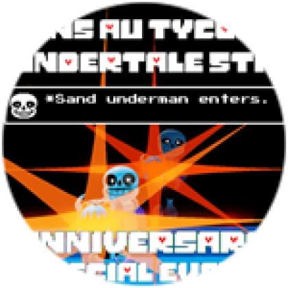 Undertale 5th Anniversary Event | Sans au tycoon(projecttale) Wiki | Fandom