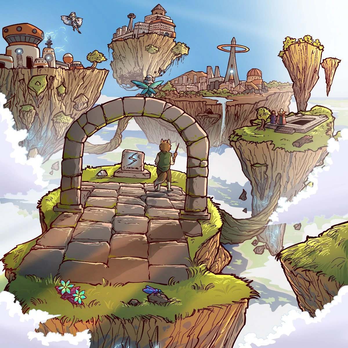 Floating Pinnacles | Santae Wiki | Fandom