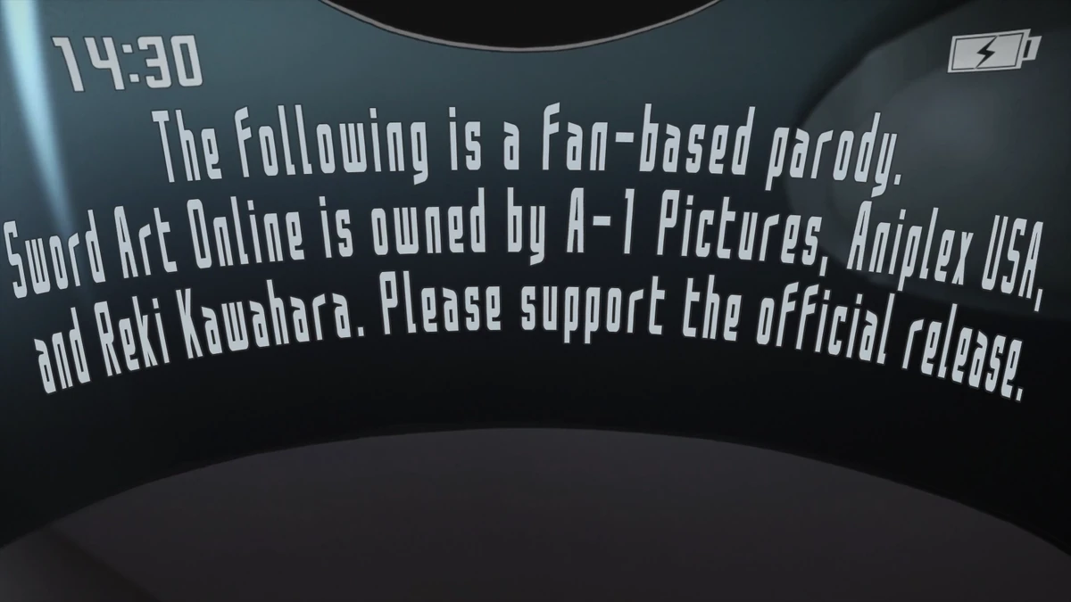 Episode 17/Gallery | Sword Art Online Abridged Wiki | Fandom