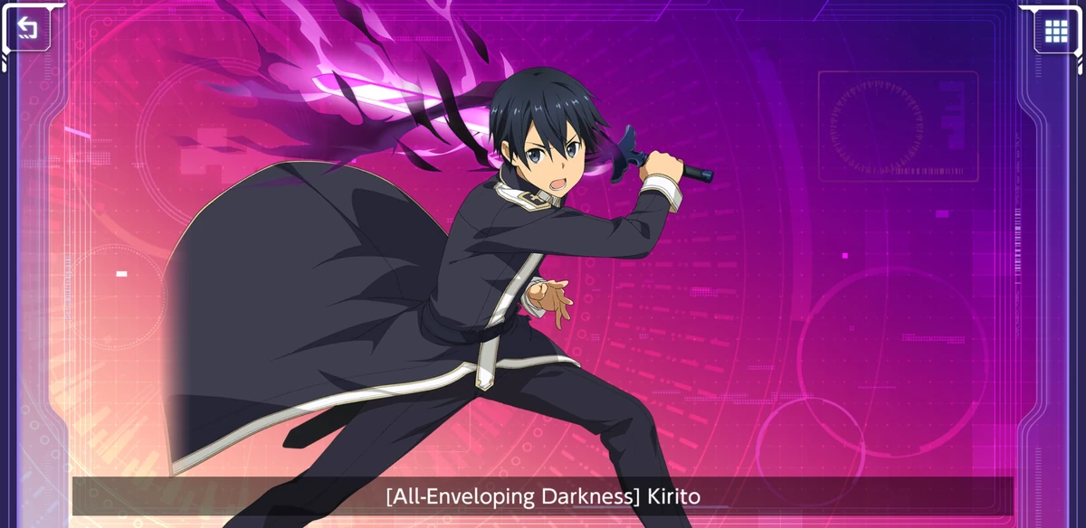 Kirito (All-Enveloping Darkness) | Sword Art Online: Alicization ...