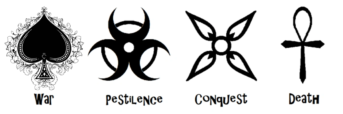 Four Horsemen Of The Apocalypse Symbols