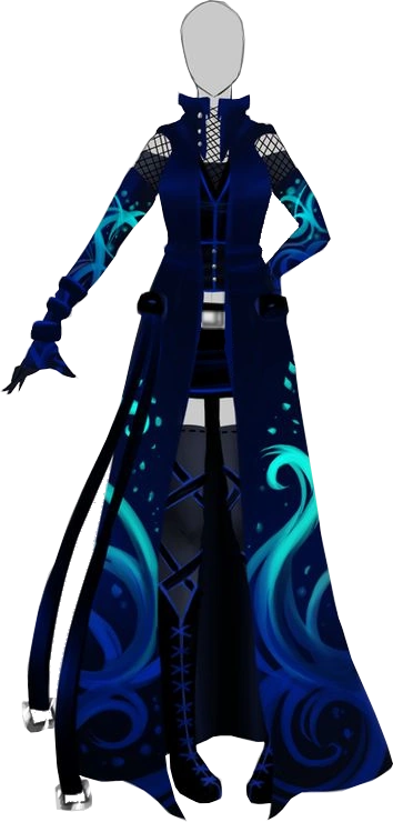 Blue Flame Coat | Sword Art Online Fanon Wiki | Fandom