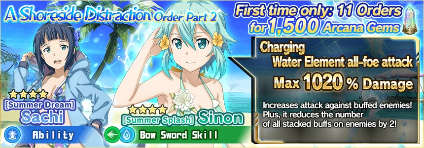 Orders/A Shoreside Distraction Part 2 - Sword Art Online: Integral ...