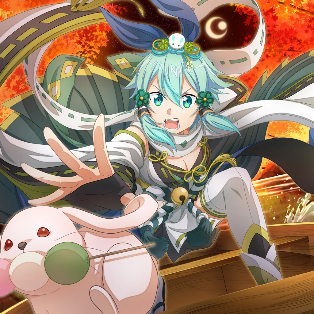 (Rabbit Chase under the Moon) Sinon - Sword Art Online: Integral Factor ...
