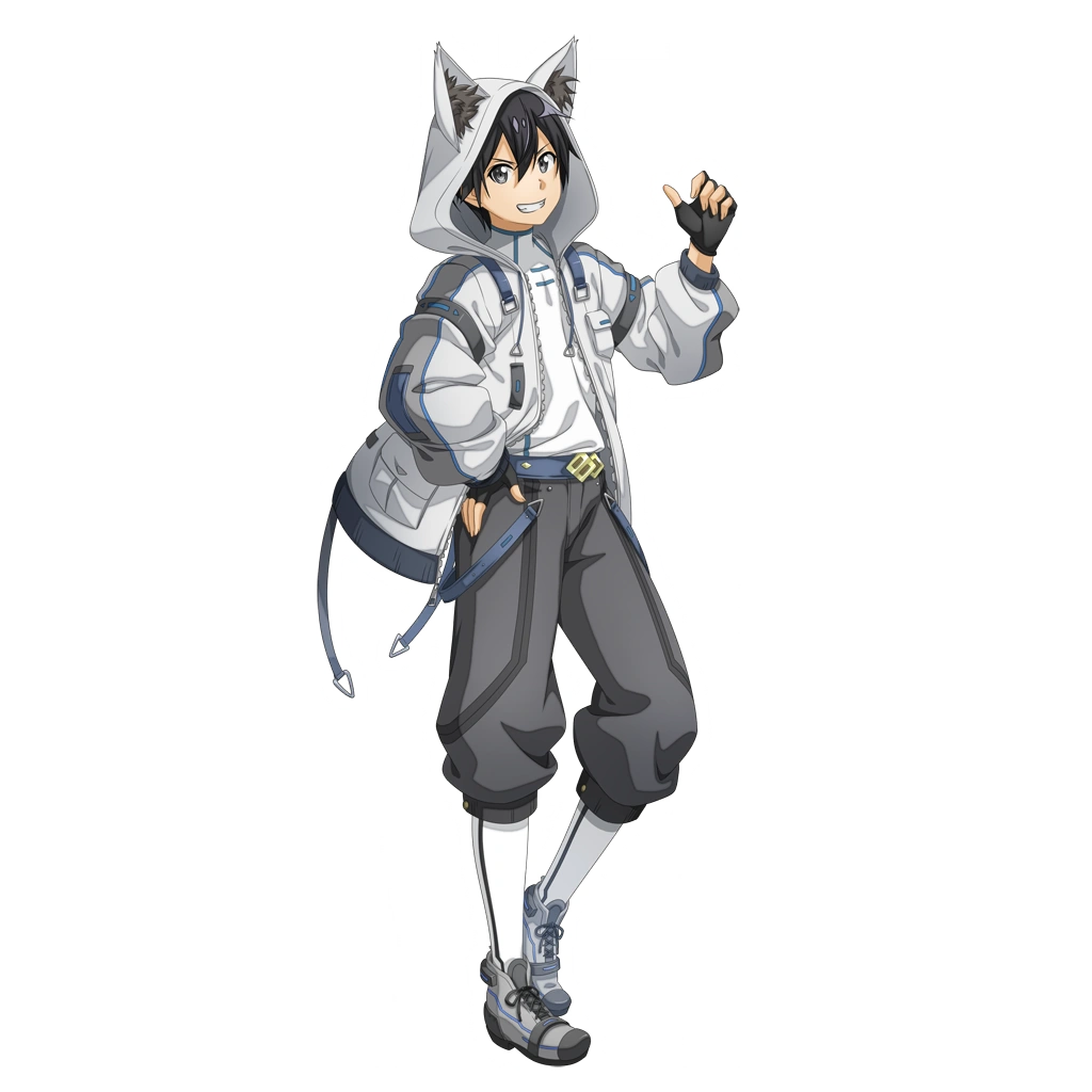 (Outlaw Wolf) Kirito - Sword Art Online: Integral Factor Wiki