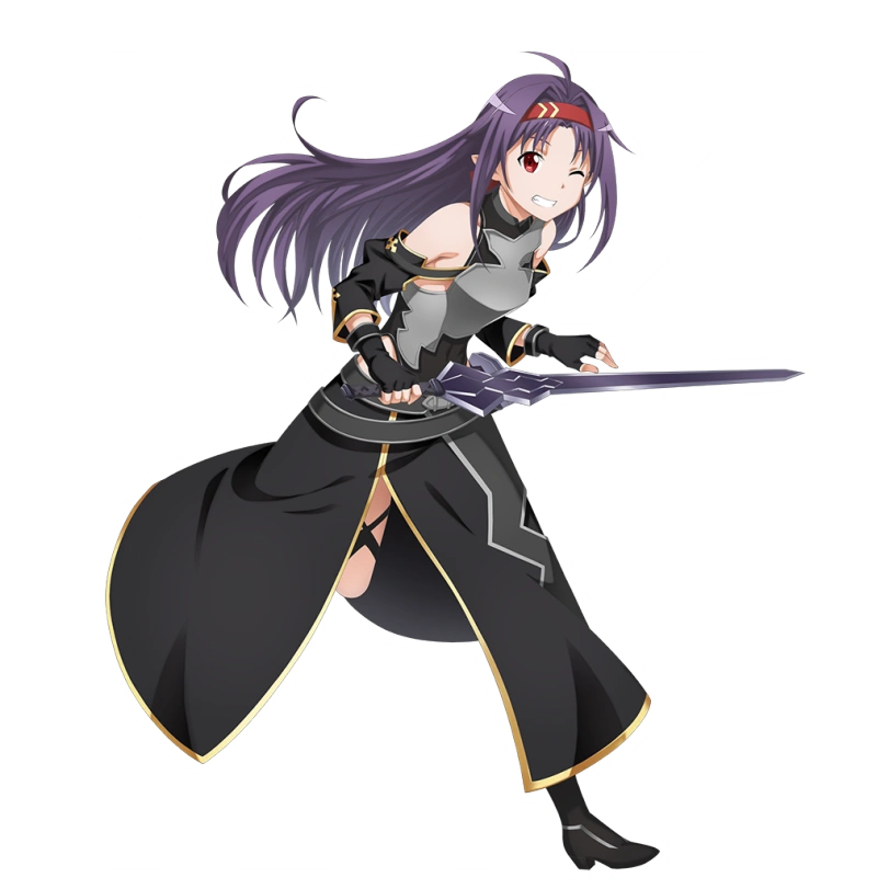 (Black Attired Legendary Sword) Yuuki - Sword Art Online: Integral ...