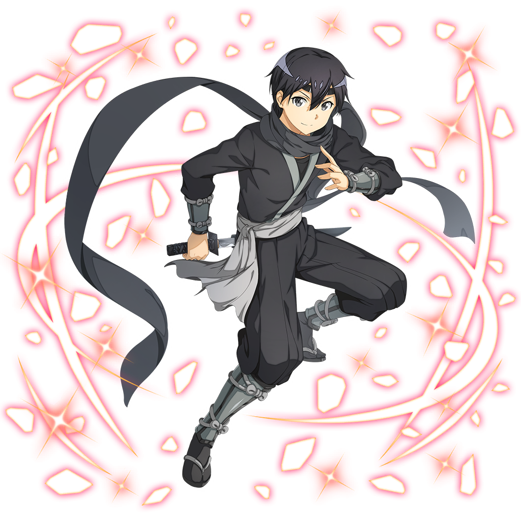 (Ninja Fading into the Dark) Kirito - Sword Art Online: Integral Factor ...