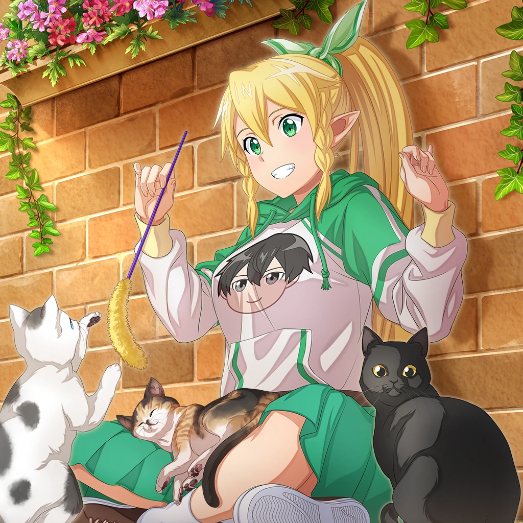 (Stray Cat Playtime) Leafa - Sword Art Online: Integral Factor Wiki