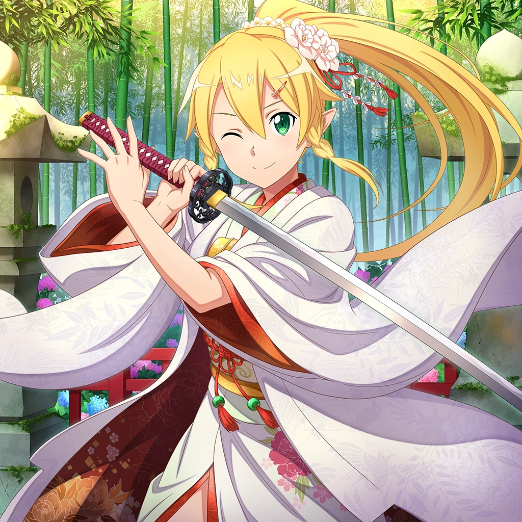 (With My Beloved Sword) Leafa - Sword Art Online: Integral Factor Wiki