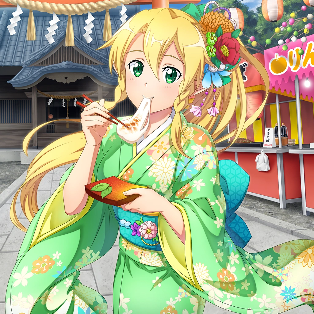 (Too Much Munching) Leafa - Sword Art Online: Integral Factor Wiki