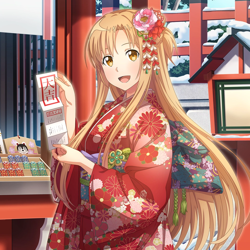 (New Year's of Good Fortune) Asuna - Sword Art Online: Integral Factor Wiki