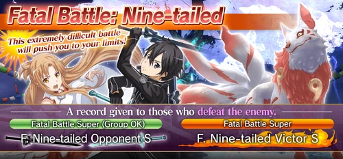 Fatal Battle - Sword Art Online: Integral Factor Wiki
