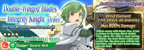Orders/Double-Winged Blades Integrity Knight - Sword Art Online ...