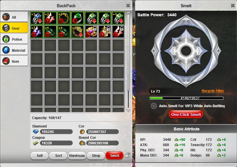 Smelt | SAO's Legend (New Sword Art Online) Wikia | Fandom