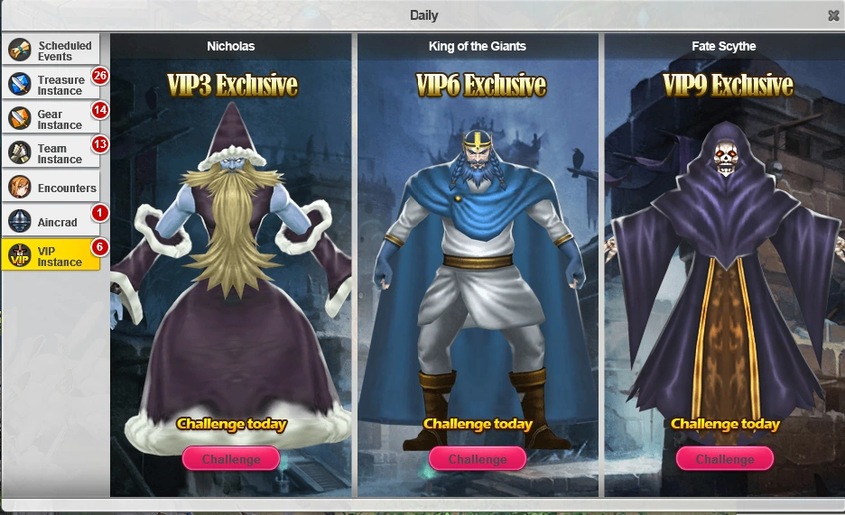 VIP Instance | SAO's Legend (New Sword Art Online) Wikia | Fandom